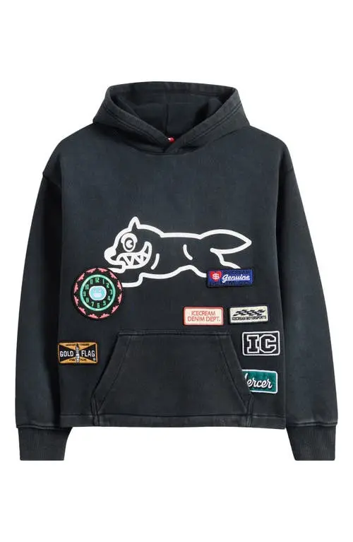 ICECREAM Bacon Cotton Graphic Hoodie - Jet Set