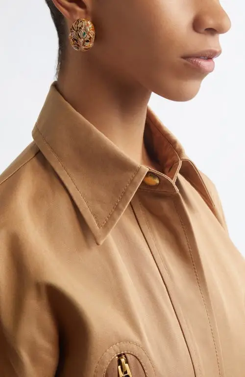 Zimmermann Botanica Stud Earrings