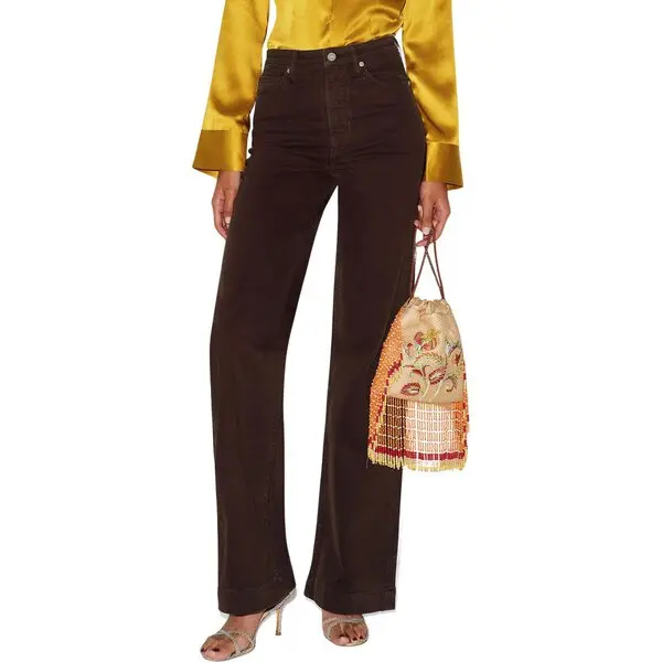 REFORMATION Bex Super Stretch High Waist Wide Leg Jeans