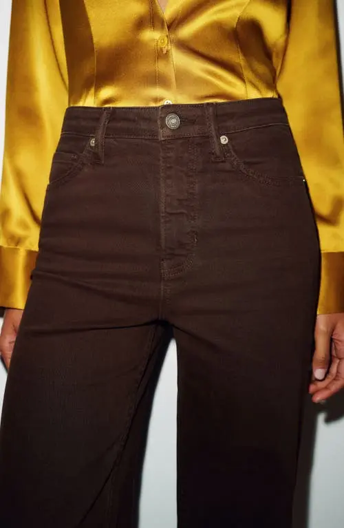 REFORMATION Bex Super Stretch High Waist Wide Leg Jeans