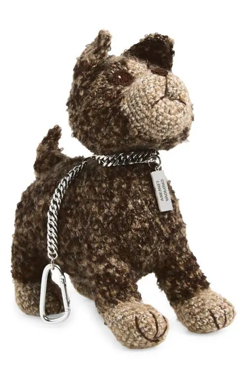 CHOPOVA LOWENA Puppy Pet Keychain - Brown
