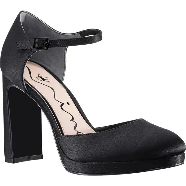 Nina Marcie Ankle Strap Pump - Black