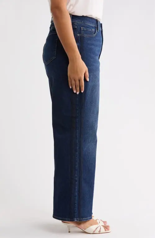 NYDJ Teresa Tuxedo Stripe Wide Leg Jeans