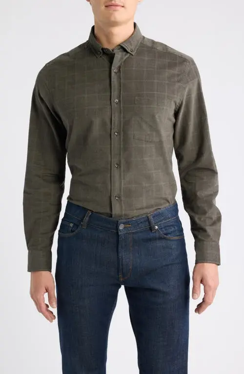 Johnston & Murphy Sherwood Corduroy Button-down Shirt