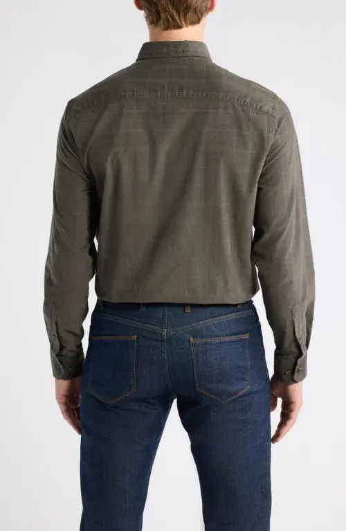 Johnston & Murphy Sherwood Corduroy Button-down Shirt