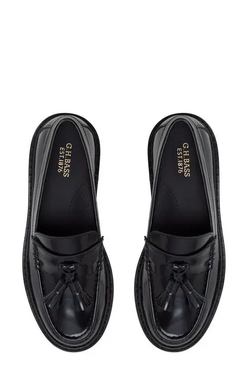 G.H.BASS Margot Leather Tassel Loafer