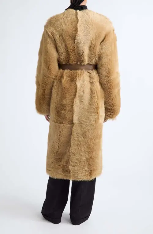 FFORME Demi Genuine Shearling Coat