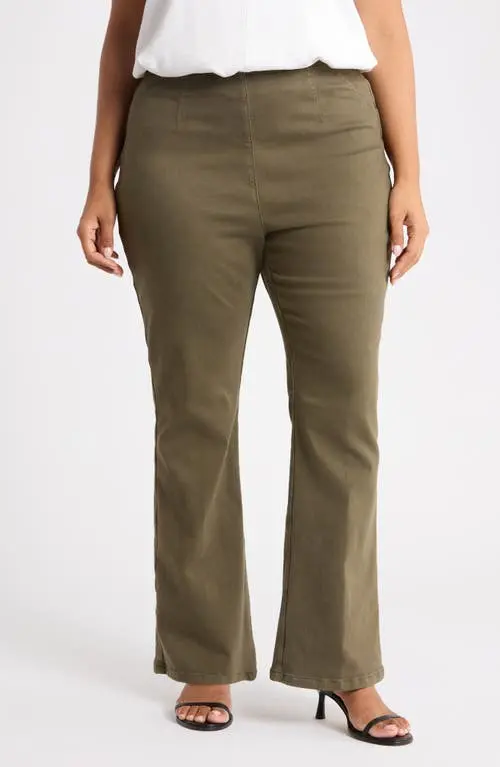 NIC+ZOE Berkeley Bootcut Jeans - Kelp