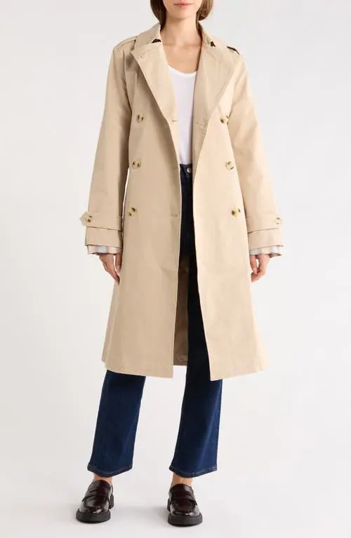 RE/DONE Cara Trench Coat