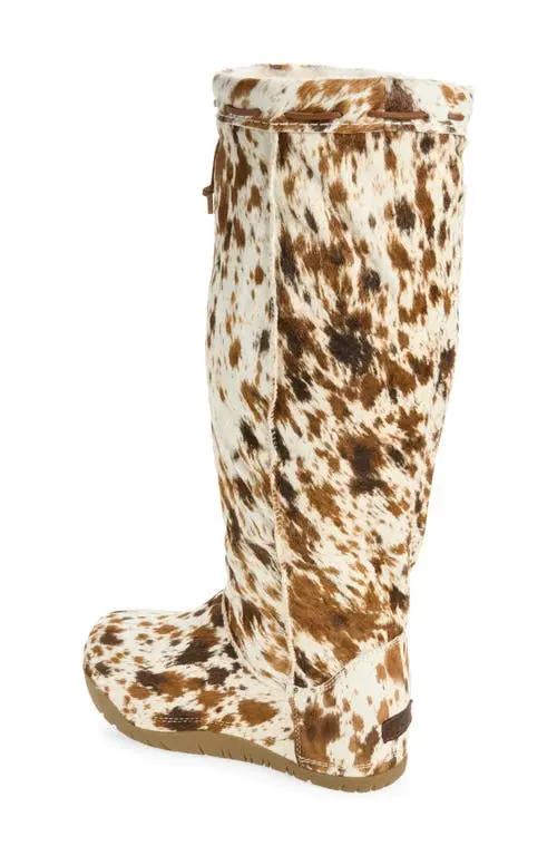 UGG Bucked Tall Genuine Calf Hair Boot - Brown Multi