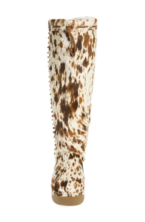 UGG Bucked Tall Genuine Calf Hair Boot - Brown Multi
