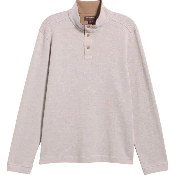 Johnston & Murphy Westcott Cotton Quarter Snap Pullover