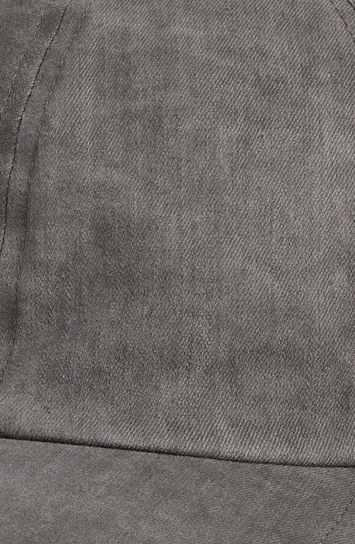 Rick Owens Denim Snapback Baseball Cap