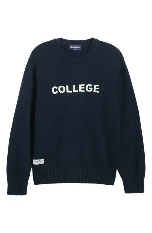 ROWING BLAZERS College Cotton Crewneck Sweater