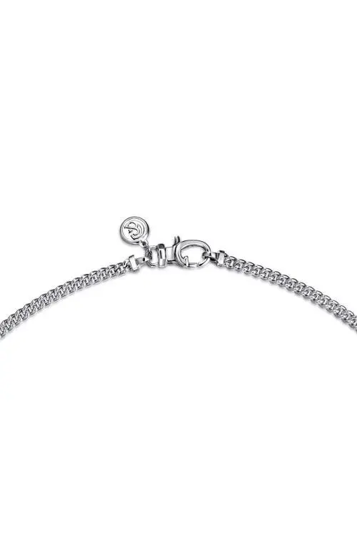 GABRIEL & CO. Contemporary Curb Chain Necklace