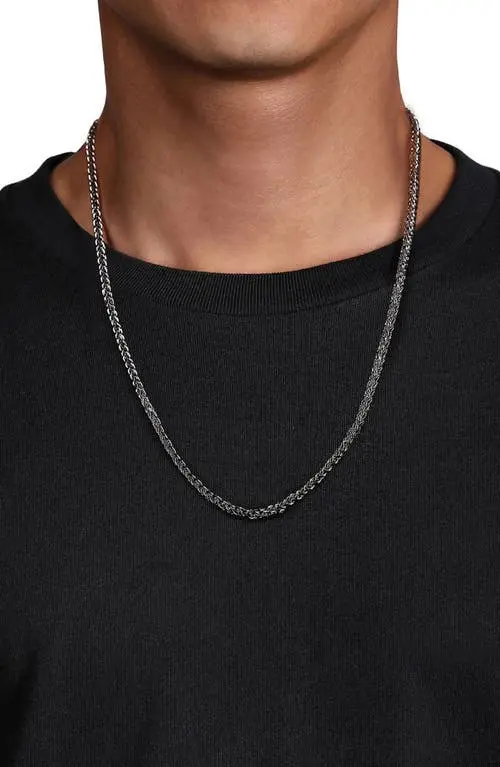 GABRIEL & CO. Facets Wheat Chain Necklace
