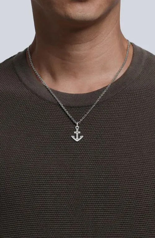 GABRIEL & CO. Modern Relics Anchor Pendant Necklace