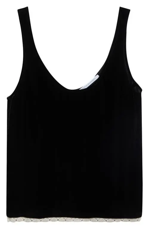 Maria Mcmanus Lace Edge Scoop Neck Camisole