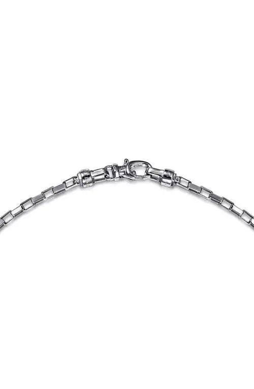 GABRIEL & CO. Facets Box Chain Necklace