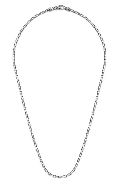 Gabriel & Co. Facets Box Chain Necklace