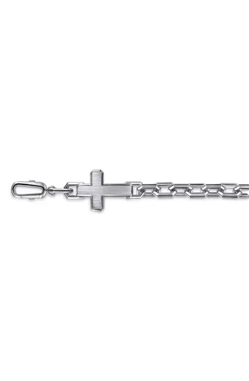 GABRIEL & CO. Cross Link Bracelet