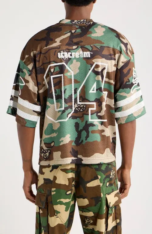 ICECREAM Blackberry Mesh Jersey Graphic T-shirt