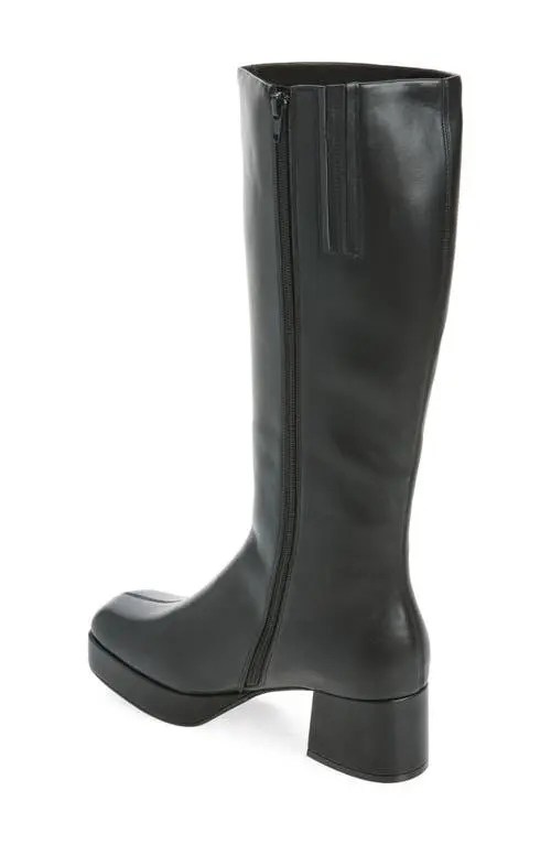 Jeffrey Campbell Capacity Faux Leather Knee High Boot