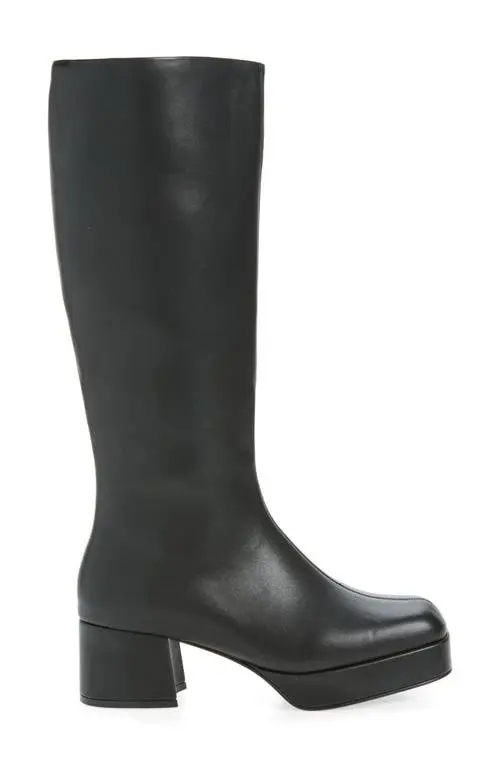Jeffrey Campbell Capacity Faux Leather Knee High Boot