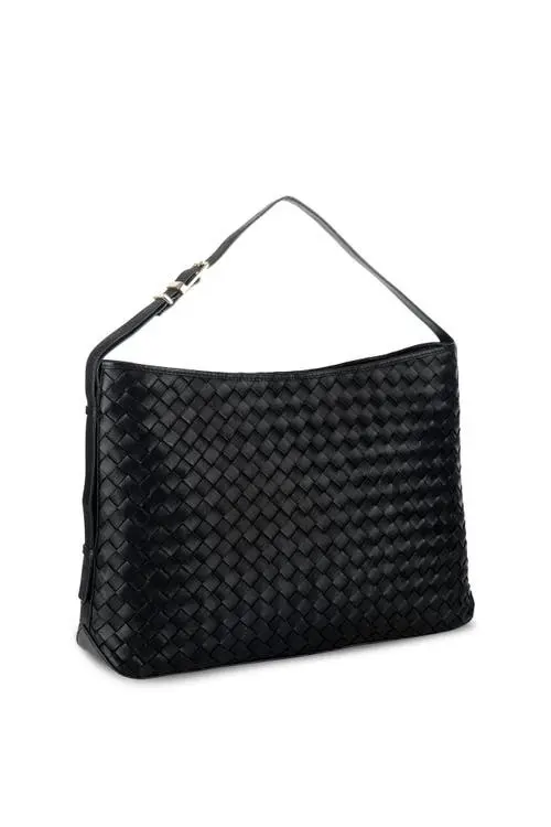APATCHY LONDON The Holly Woven Leather Bag