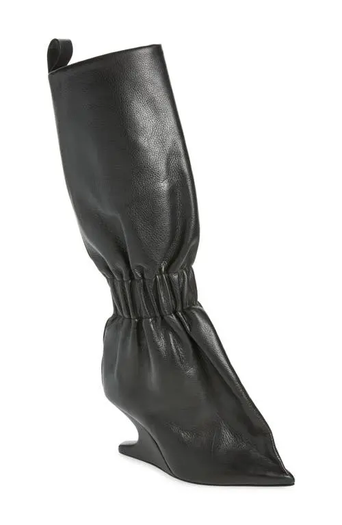 Rick Owens Cantitaquito Leather Boot