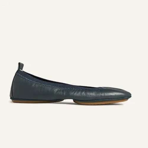 Yosi Samra Samara Foldable Ballet Flat - Navy