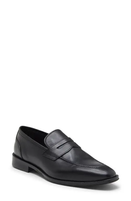 JOHN W. NORDSTROM® Spoleto Leather Penny Loafer - Black Leather