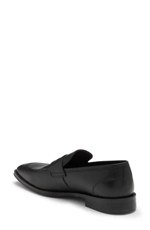 JOHN W. NORDSTROM® Spoleto Leather Penny Loafer - Black Leather
