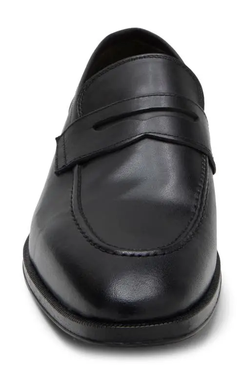 JOHN W. NORDSTROM® Spoleto Leather Penny Loafer - Black Leather