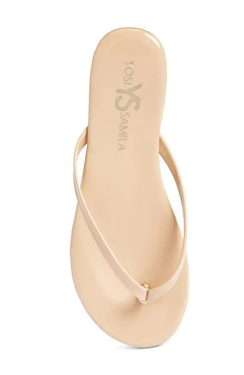 Yosi Samra Rivington Flip Flop - Nude