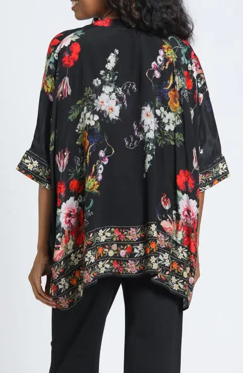 APNY Front Button Kimono Top