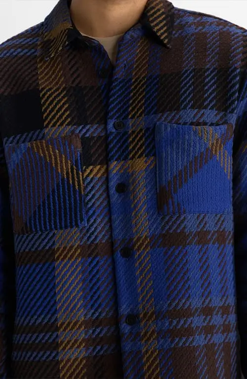WAX LONDON Whiting Check Shirt Jacket