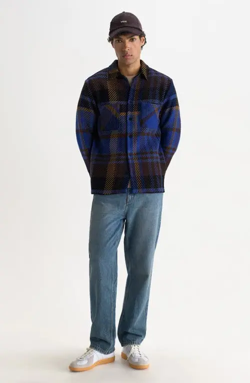 WAX LONDON Whiting Check Shirt Jacket