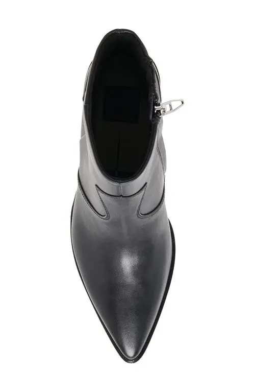 Dolce Vita Ashtin Wedge Bootie - Black Leather