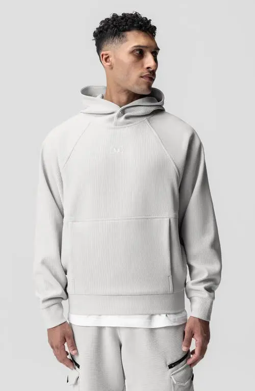 ASRV Deltapeak Oversized Hoodie - Light Grey