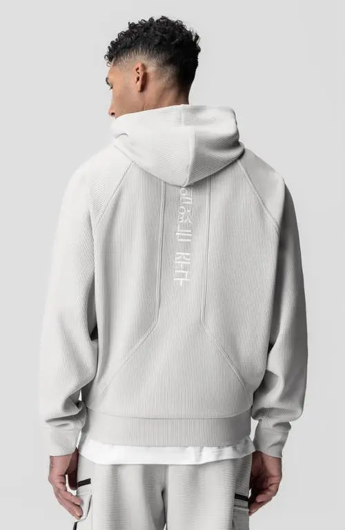 ASRV Deltapeak Oversized Hoodie - Light Grey