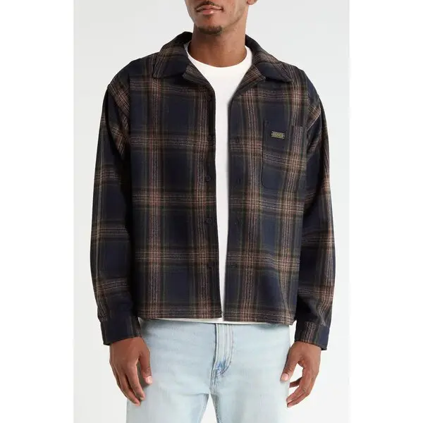 HONOR THE GIFT Plaid Flannel Overshirt