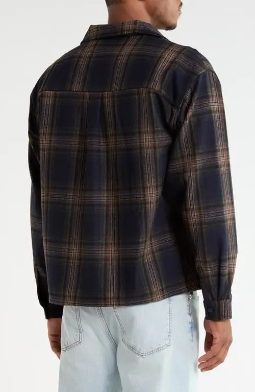 HONOR THE GIFT Plaid Flannel Overshirt