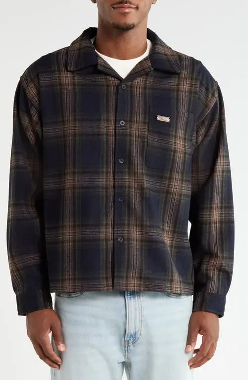 HONOR THE GIFT Plaid Flannel Overshirt