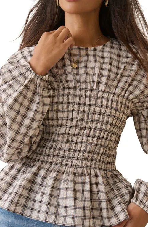 NOBODY'S CHILD Charlize Peplum Top