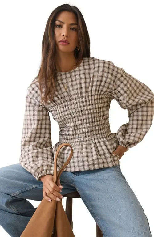 NOBODY'S CHILD Charlize Peplum Top