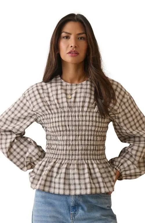 NOBODY'S CHILD Charlize Peplum Top
