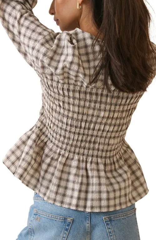NOBODY'S CHILD Charlize Peplum Top