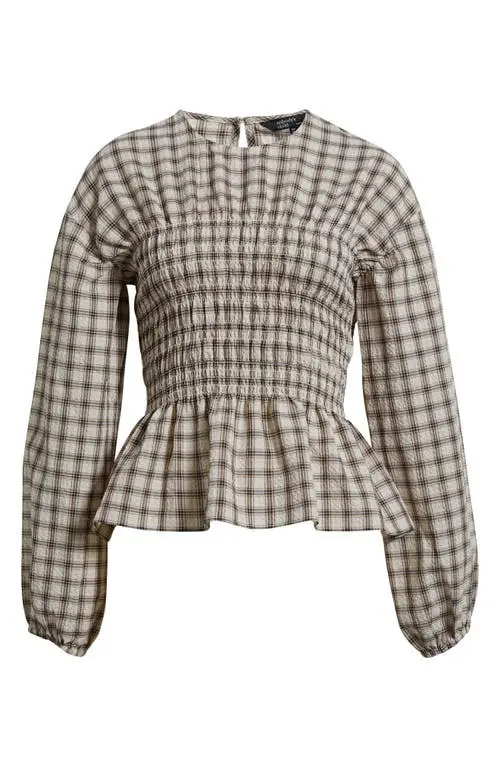 NOBODY'S CHILD Charlize Peplum Top