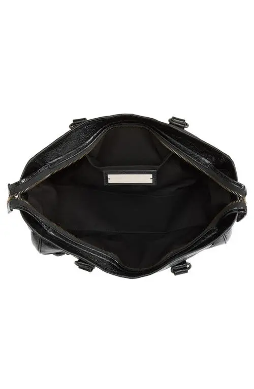 Balenciaga Le City East West Leather Shoulder Bag